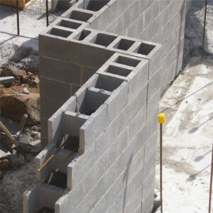 Grey Block | Concrete Building Blocks | Besser Block Retaining Wall