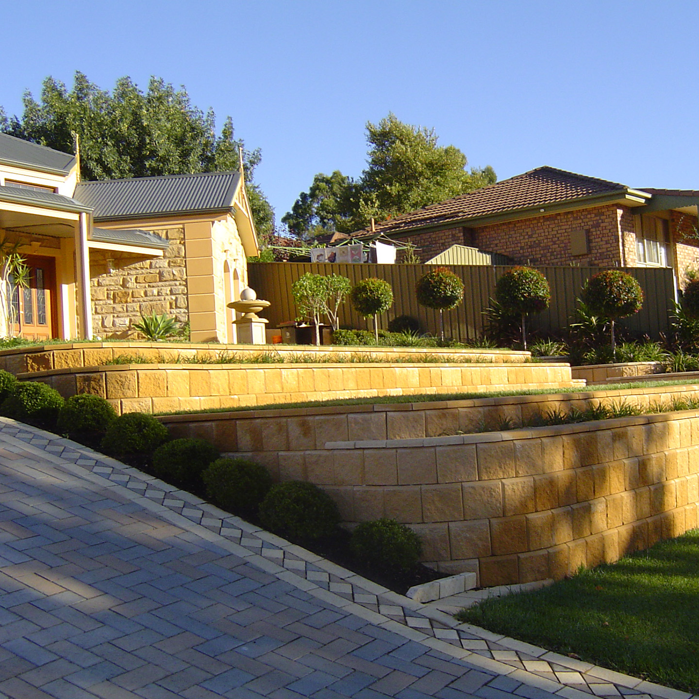 Junior Allan Block Wall Junior Block Retaining Wall Adelaide Allan