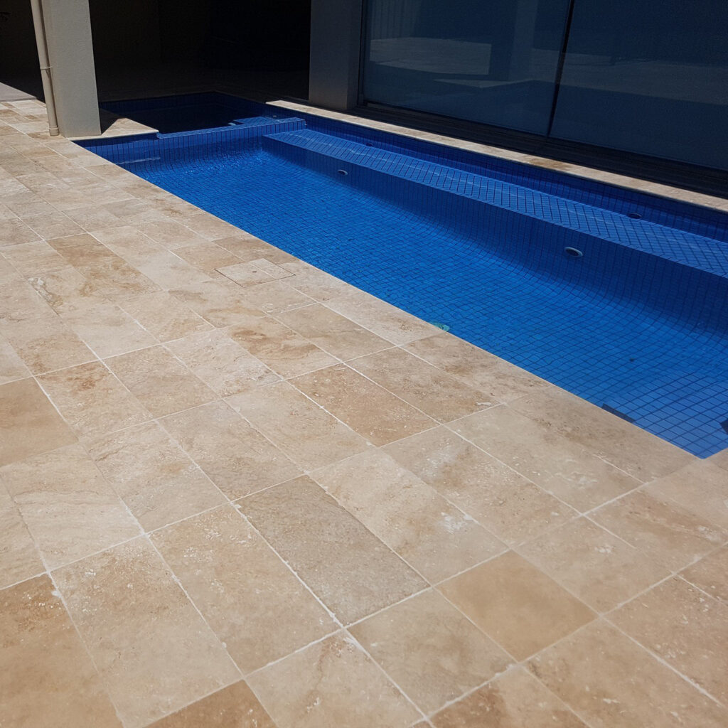 How to lay French Pattern Travertine | Australian Paving Centre
