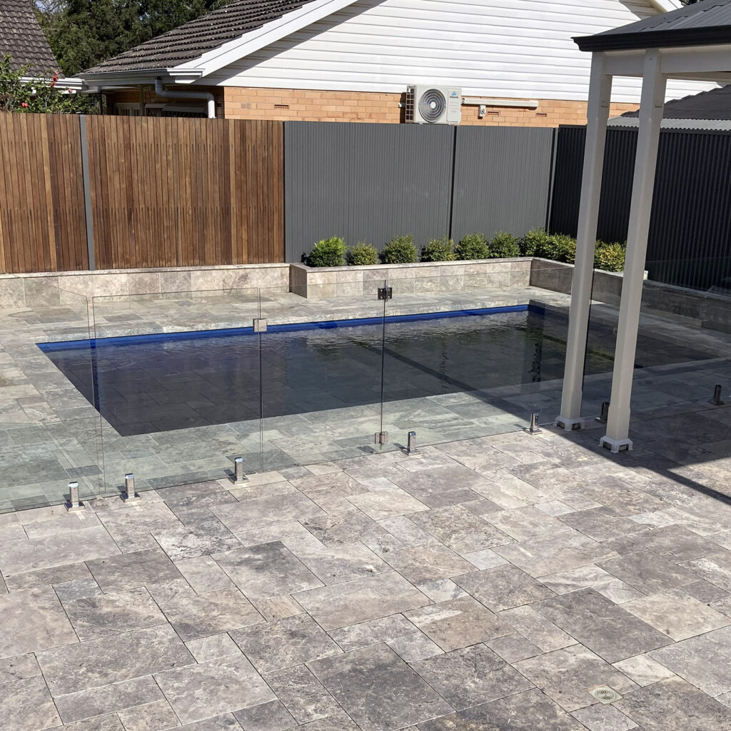 Silver Travertine | Natural Stone | Pool Pavers | Australian Paving Centre