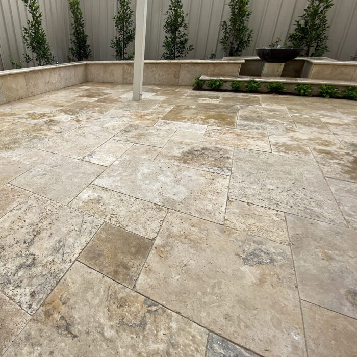 Country Blend Travertine Pavers | Country Classic Travertine Pavers