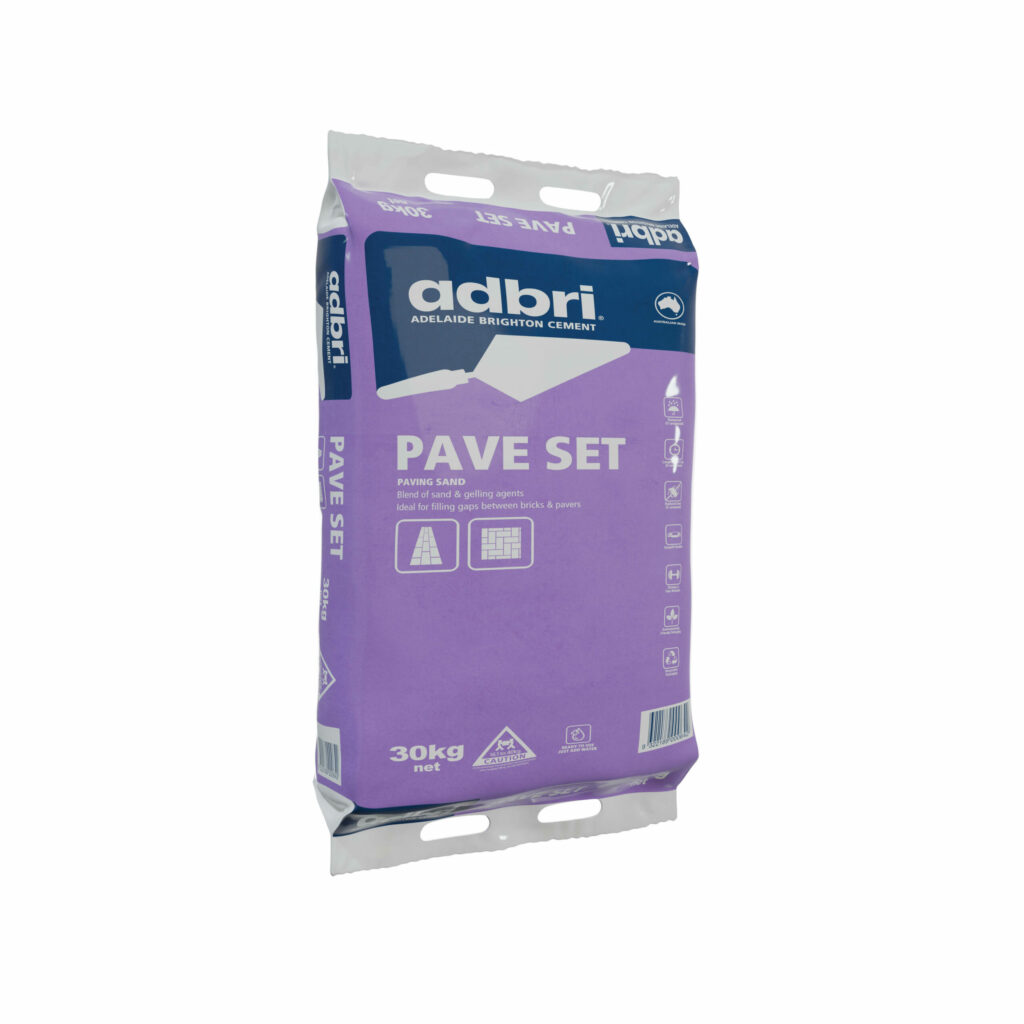 Fill Gaps Between Pavers and Secure Paving Positioning with Pave Set