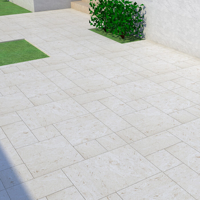 Beige Limestone Pavers | French Pattern Limestone Pavers Adelaide