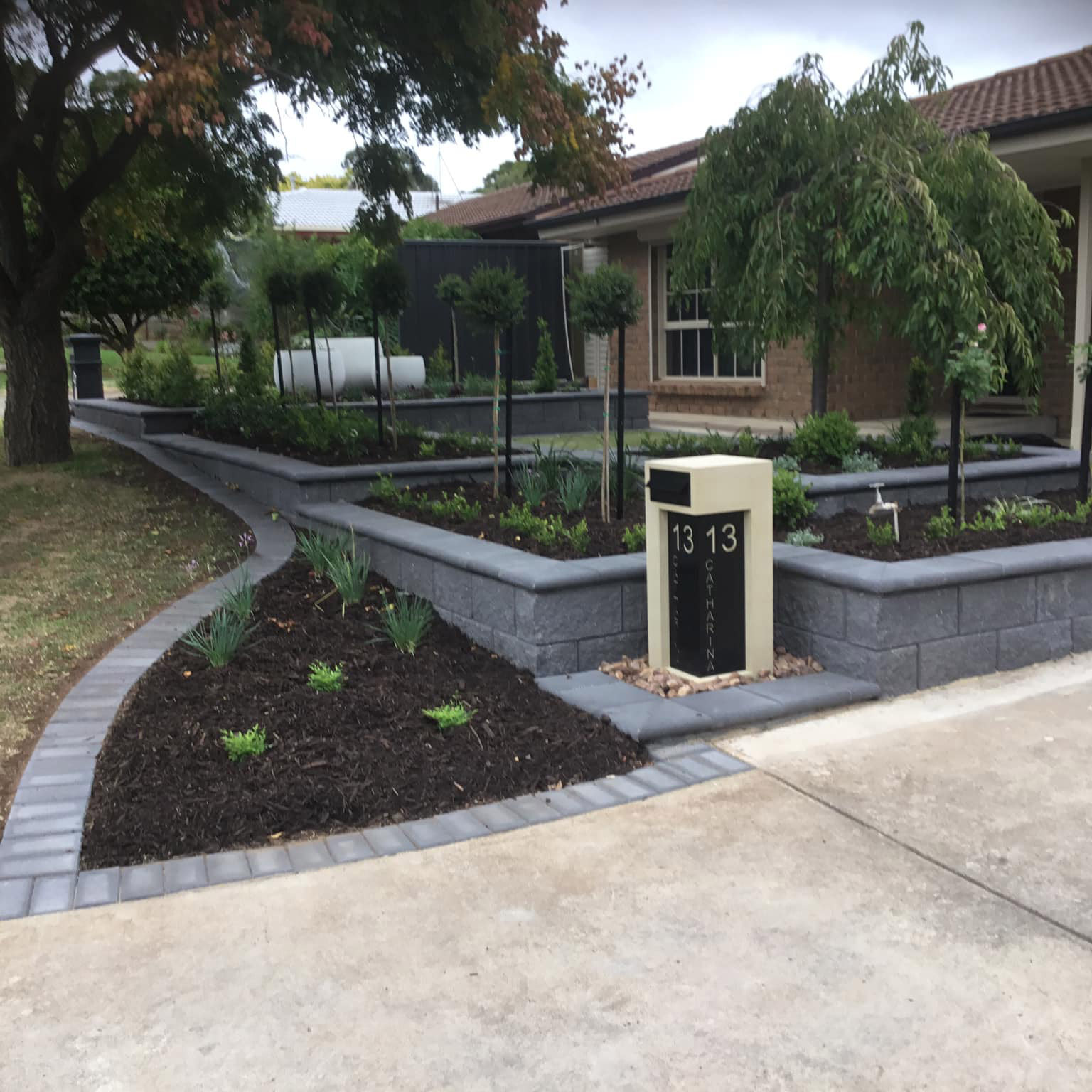 Australian Paving Centre - Before and After photos - home improvements
