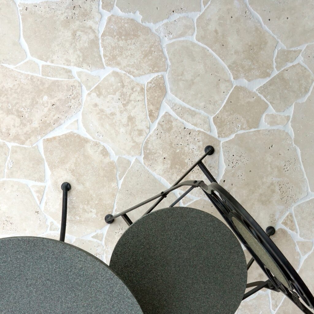 How to lay French Pattern Travertine | Australian Paving Centre