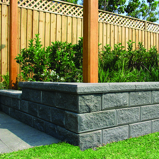 Wallstone® Grande Retaining Wall Blocks | Garden Steps | Adbri Masonry
